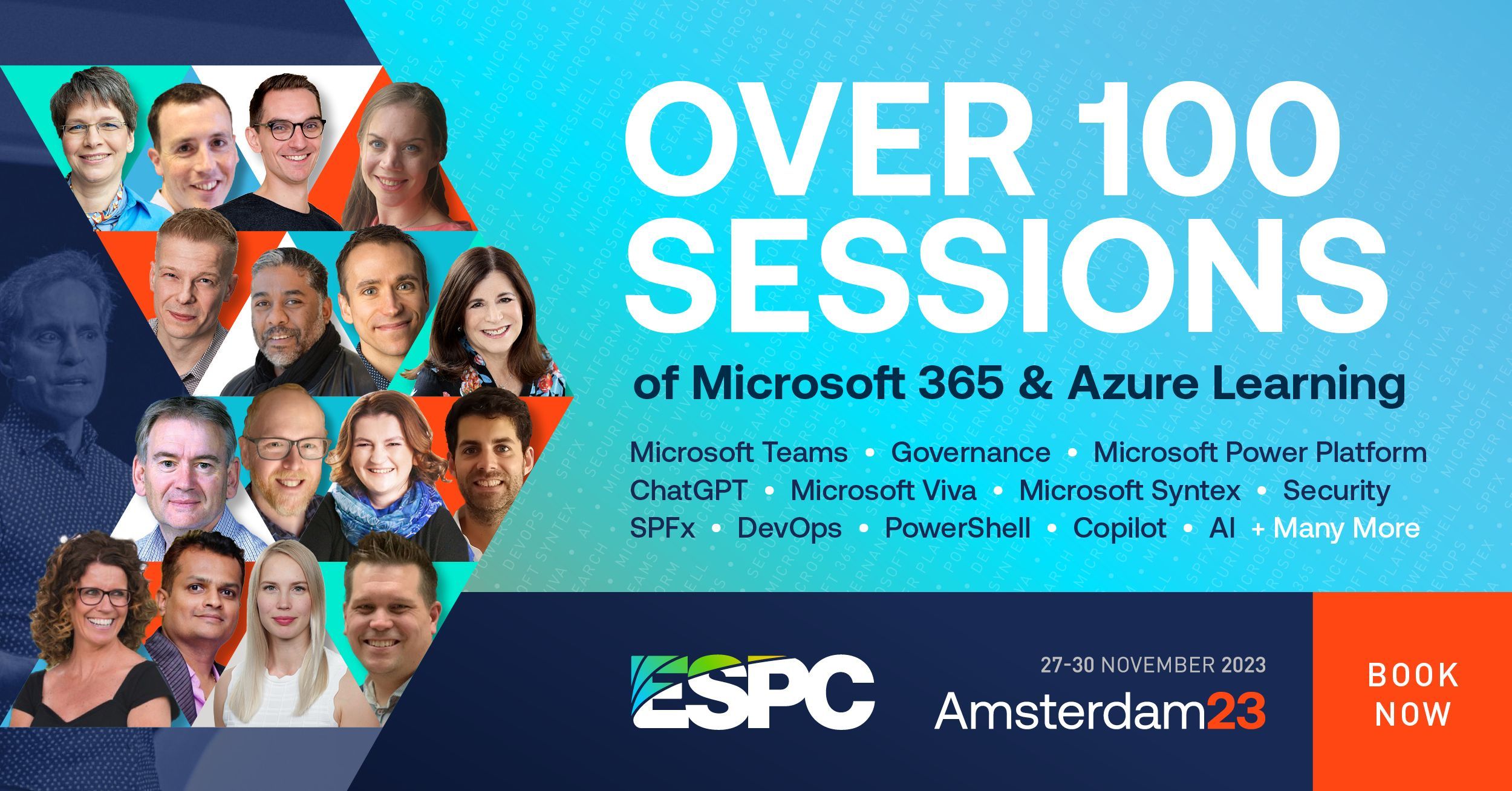 European SharePoint Conference ESPC23 Amsterdam, Netherlands Event guide Microsoft 365 Azure