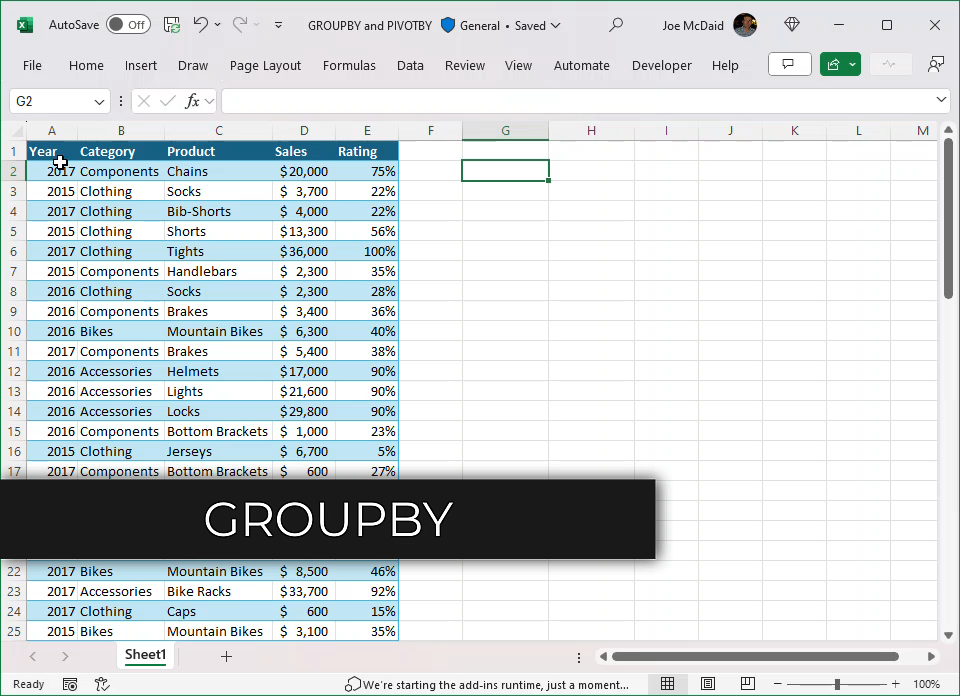 New Aggregation Functions Groupby And Pivotby Microsoft Community Hub 