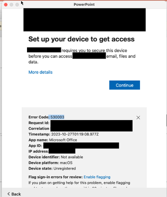 Device became Unregistered after reset password prompt on Sonoma 14.0 | Microsoft Community Hub