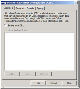 Implementing an OCSP responder: Part III - Configuring OCSP for use with Enterprise CAs ...