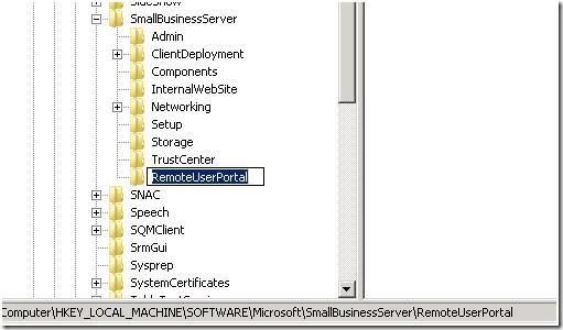 SBS 2008: How to Make Terminal Servers in Application Sharing Mode Appear in Remote Web ...