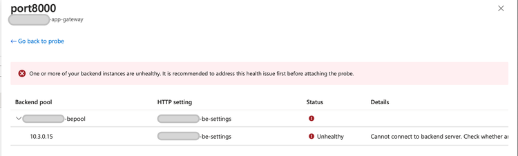 502 Bad Gateway error for Azure Application Gateway | Microsoft ...