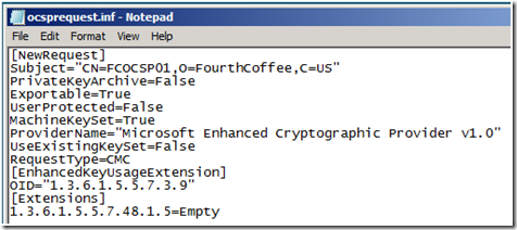 Implementing an OCSP responder: Part IV - Configuring OCSP for use with Standalone CAs ...