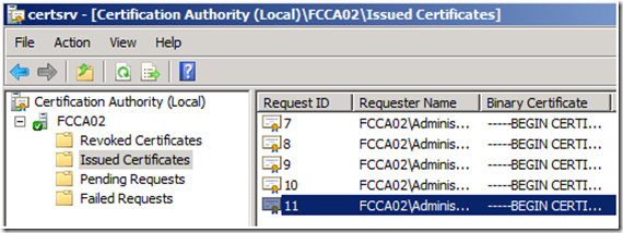 Implementing an OCSP responder: Part IV - Configuring OCSP for use with Standalone CAs ...
