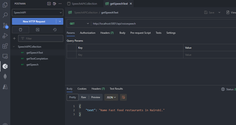Create a Simple Speech REST API with Azure AI Speech Services