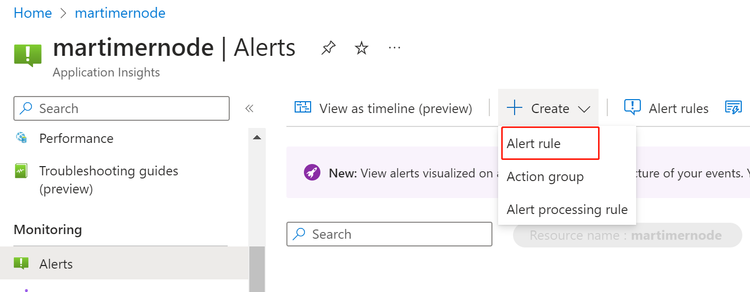 Configure customized notification for Function App | Microsoft Community Hub