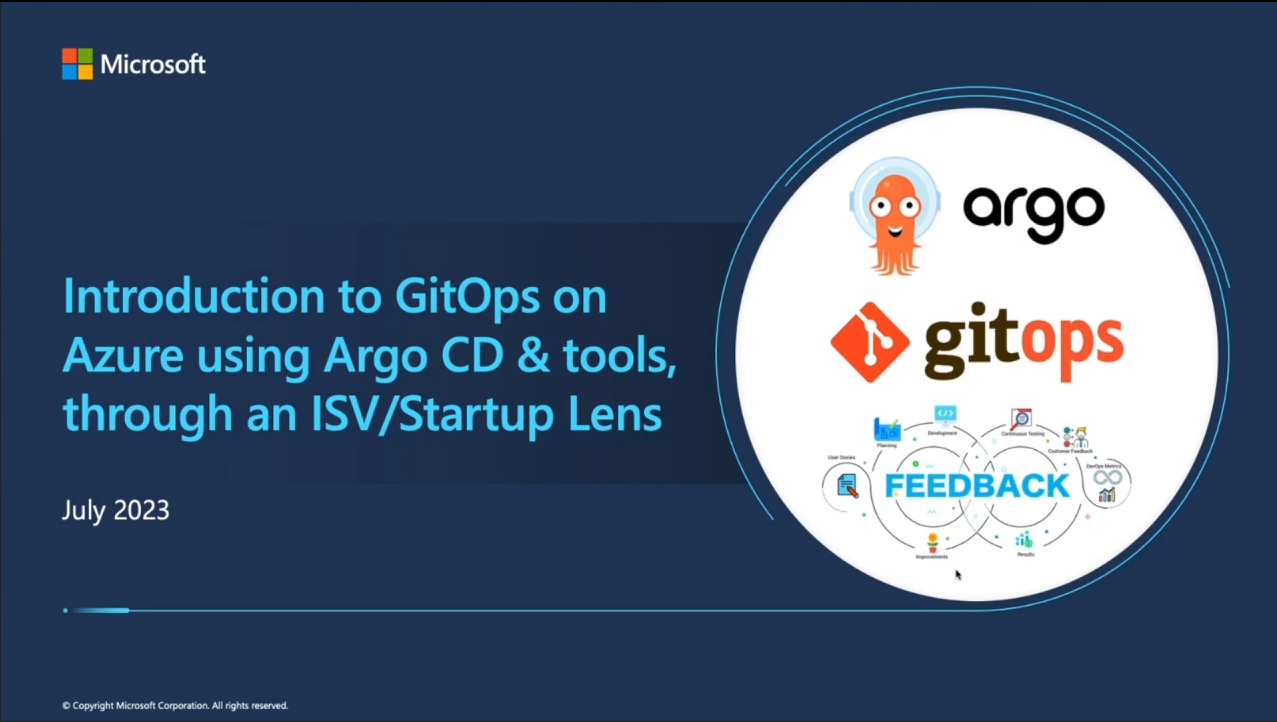 Introduction to GitOps on Azure using Argo CD | Microsoft Community Hub