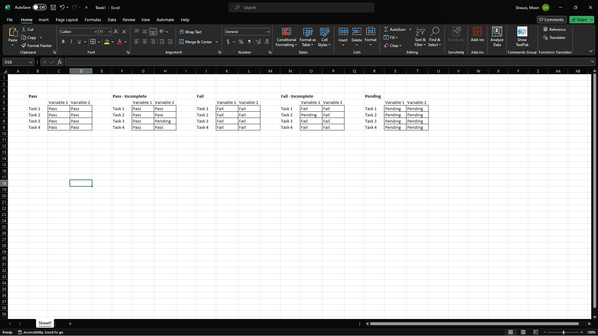 Looking for a way for the IFS function to return a specific value based ...
