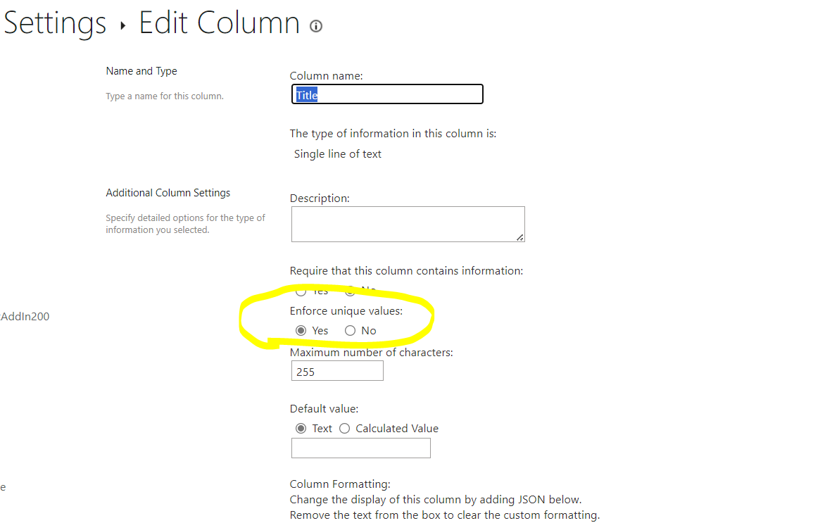 "Enforce Unique values" will it works when the list get larger? | Microsoft Community Hub