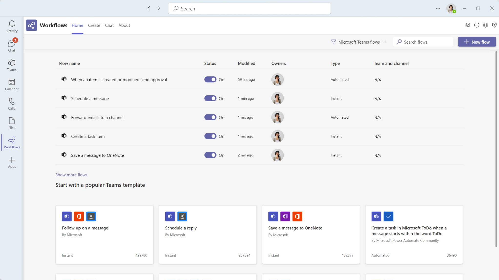 Discover the latest updates to Workflows within Microsoft Teams ...