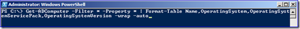 Inventorying Computers with AD PowerShell | Microsoft Community Hub