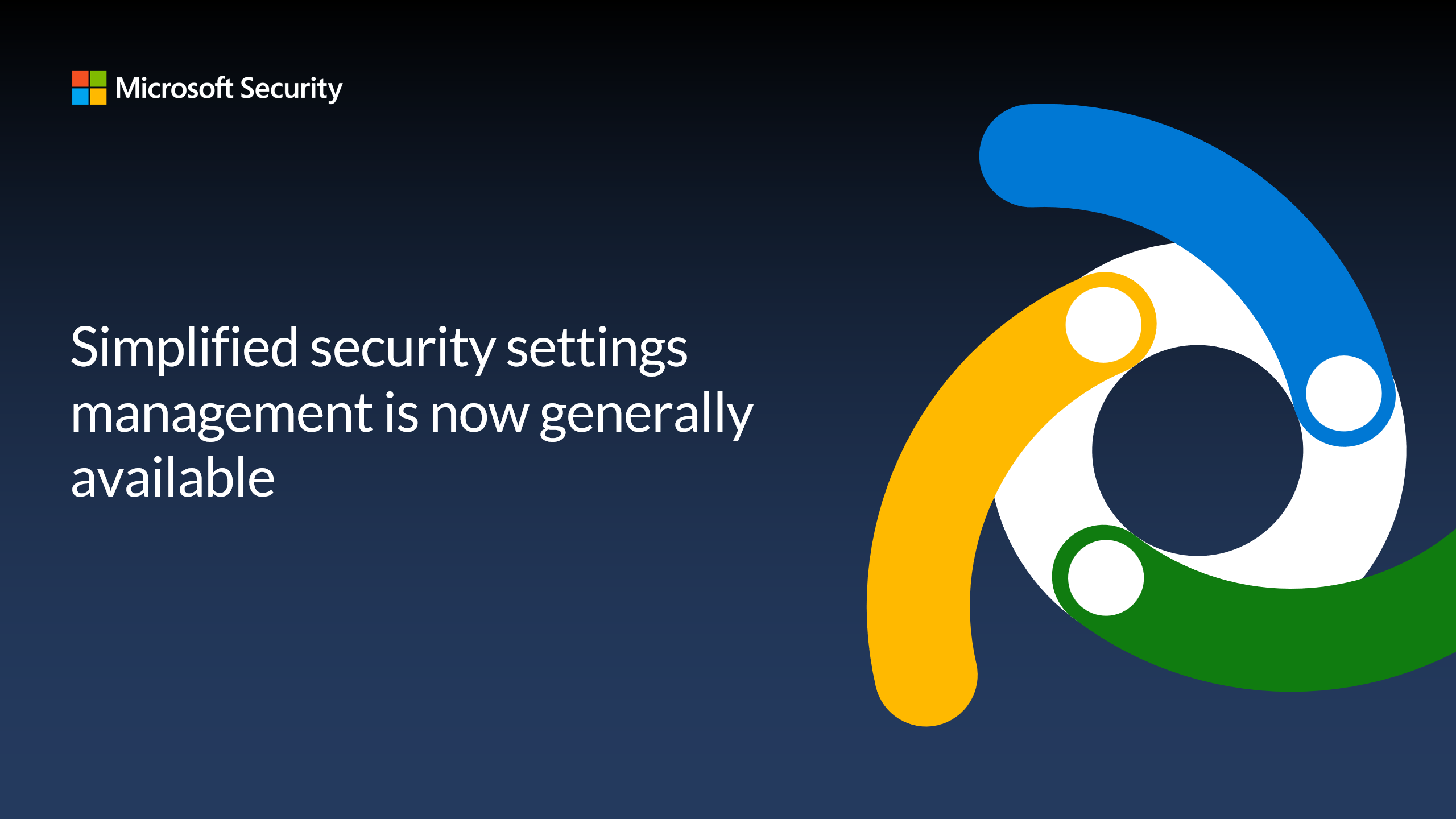 Security settings management now GA | Microsoft Defender for Endpoint
