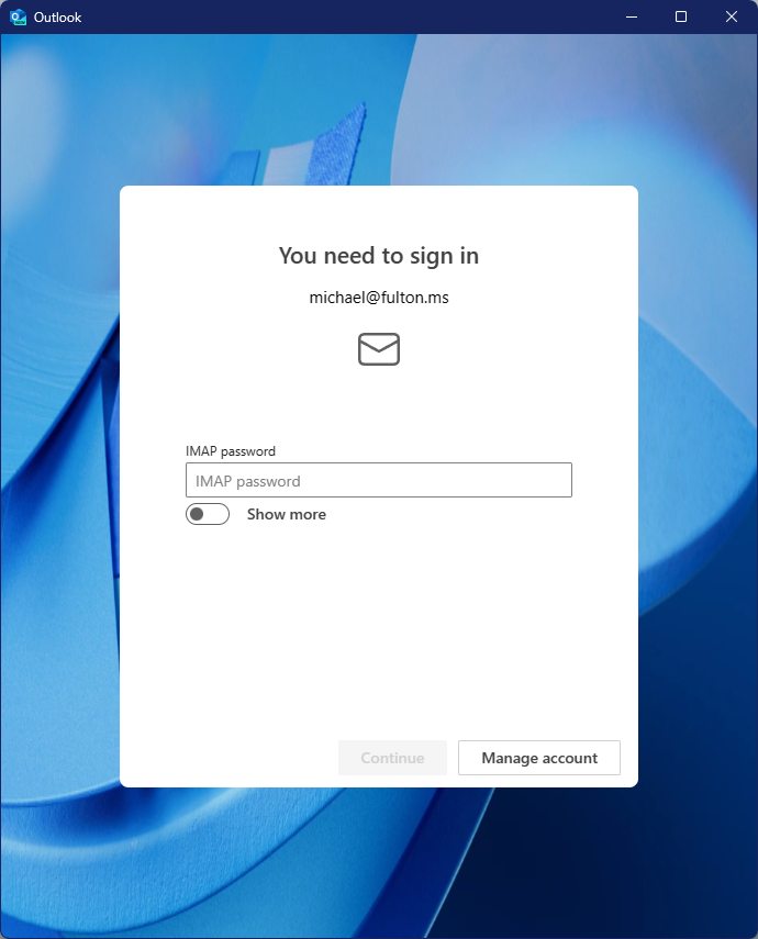 New Outlook stuck in Sign in/Error loop | Microsoft Community Hub