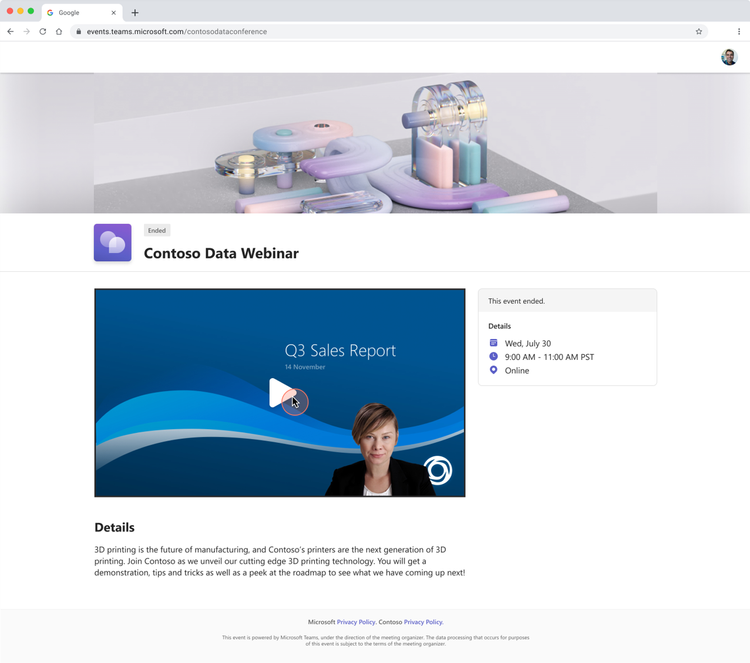Explore the latest innovations in Webinars and Town Halls for Microsoft ...