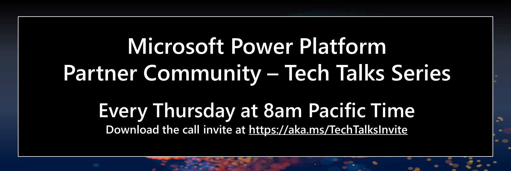 Tech Talks Presents: Power Platform Template Library | Nov. 9th ...