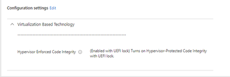 Turn on Memory Integrity via Intune | Microsoft Community Hub