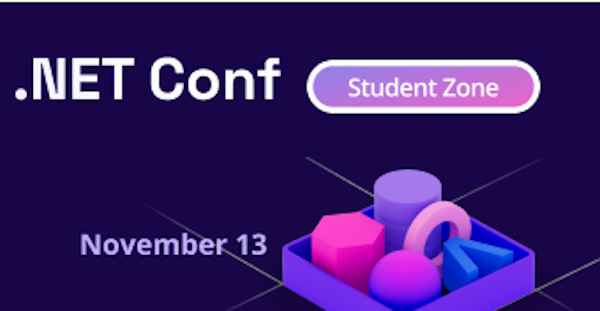 Less than a week for the .NET Conf Student Zone!