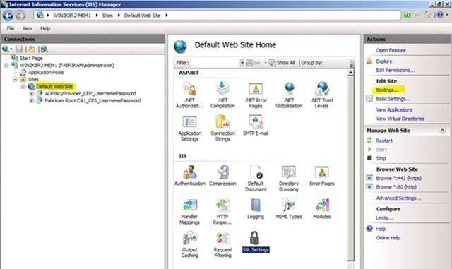 Enabling CEP and CES for enrolling non-domain joined computers for ...