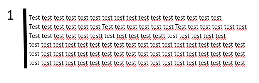 How to create inline text with vertical line | Microsoft Community Hub