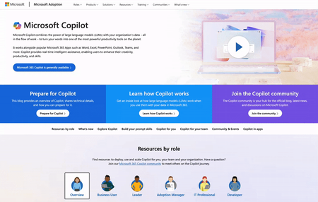 Microsoft 365 Copilot Adoption Content Now Available