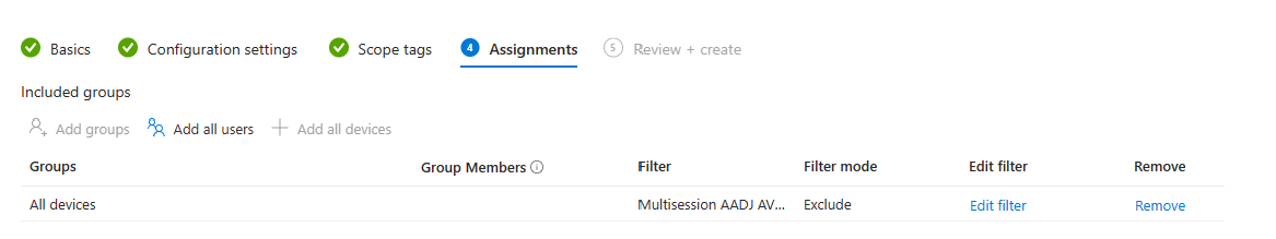 Accurate Usage Of Device Filters In Intune Policy Assignments Microsoft Community Hub