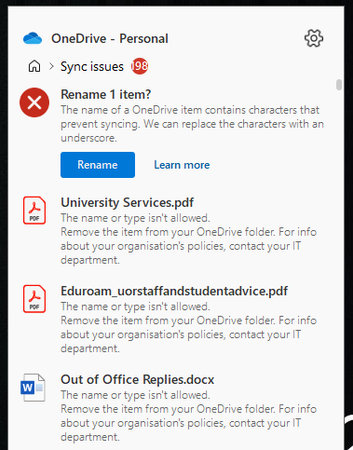 Is there a log for identifying files that OneDrive automatically ...