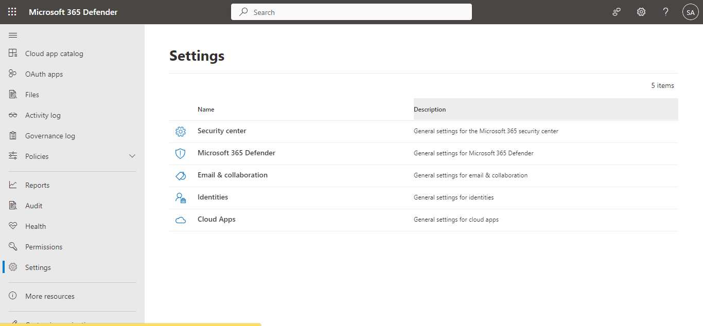 Not able to see Endpoint in Setting | Microsoft Community Hub