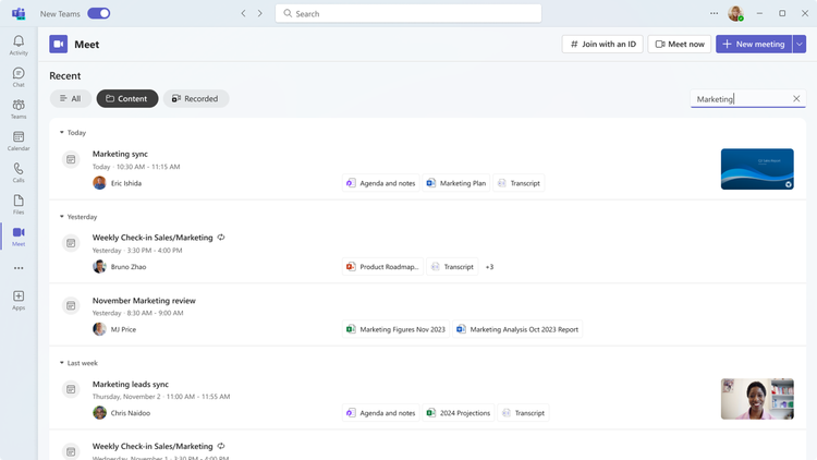 Discover, prepare, and recap your meetings in one place with Meet in Microsoft Teams | Microsoft ...