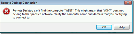 Unable to connect to Windows 7 SP1 client on a SBS 2011 Standard or SBS ...