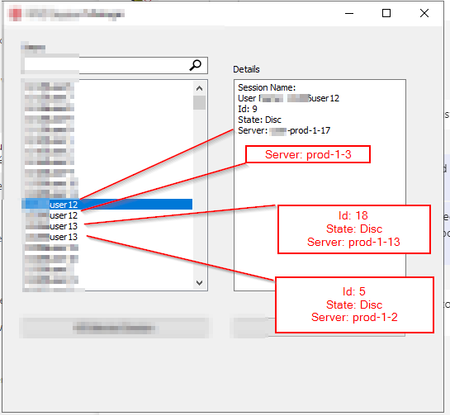 Single user has multiple sessions to multiple session hosts in AVD in the same host pool ...