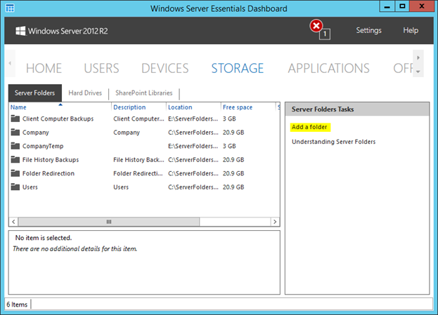Server folders on another server | Microsoft Community Hub
