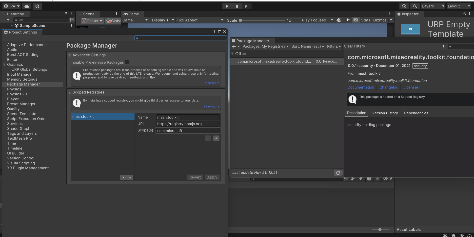 Where is Mesh Tool Kit Package? | Microsoft Community Hub