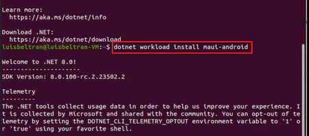 .NET MAUI on Linux with Visual Studio Code