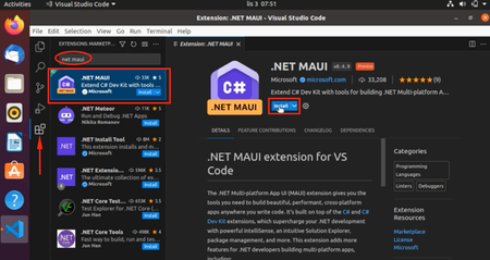.NET MAUI on Linux with Visual Studio Code