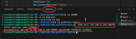 .NET MAUI on Linux with Visual Studio Code