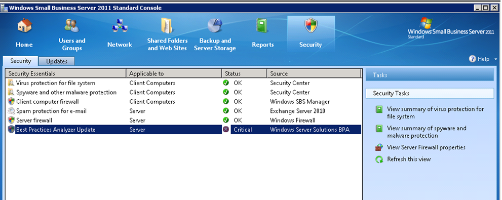 Windows Server Solutions BPA Updated September 2011 | Microsoft ...
