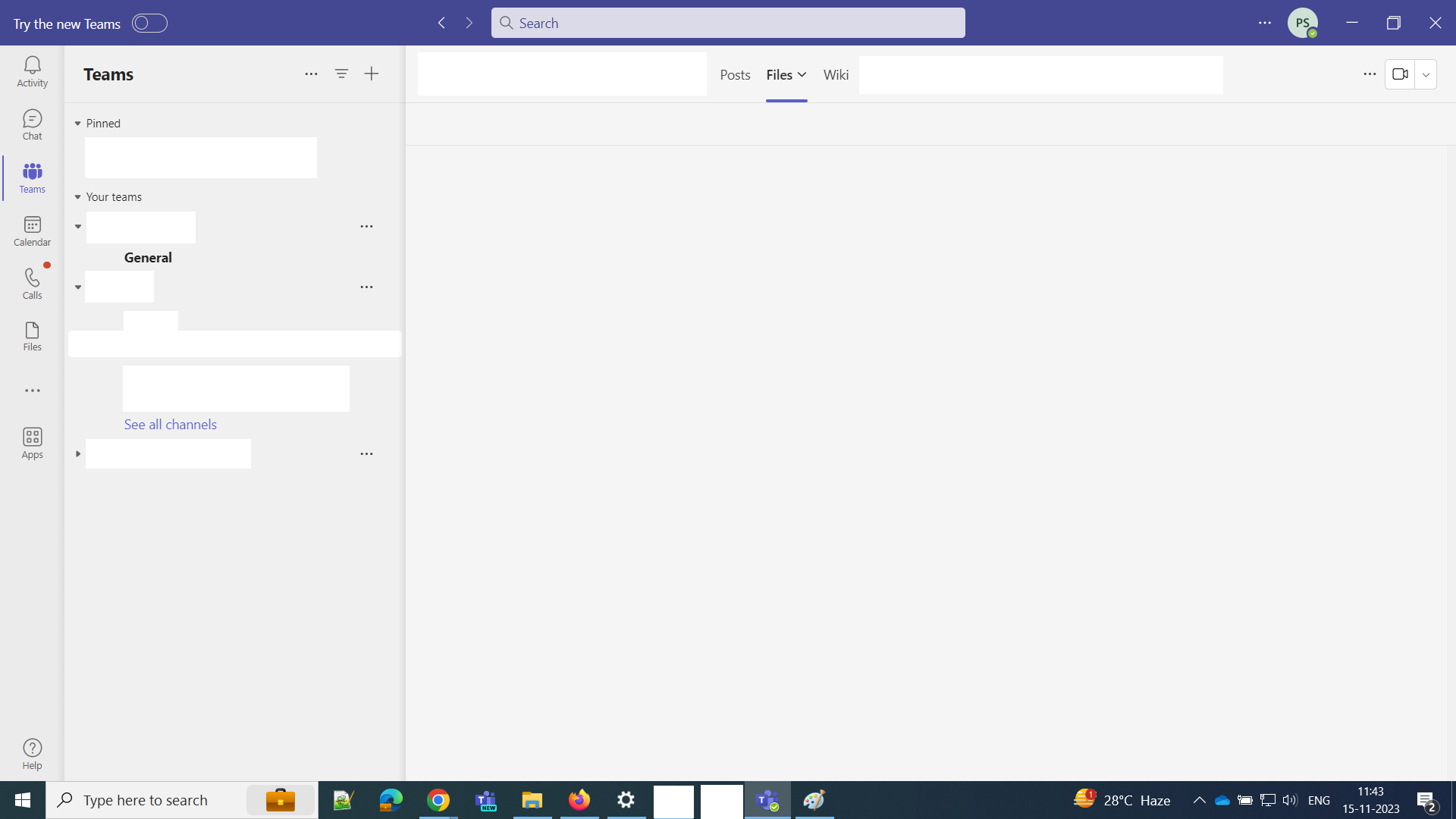 In a scenario no Files and Folders are displaying | Microsoft Community Hub