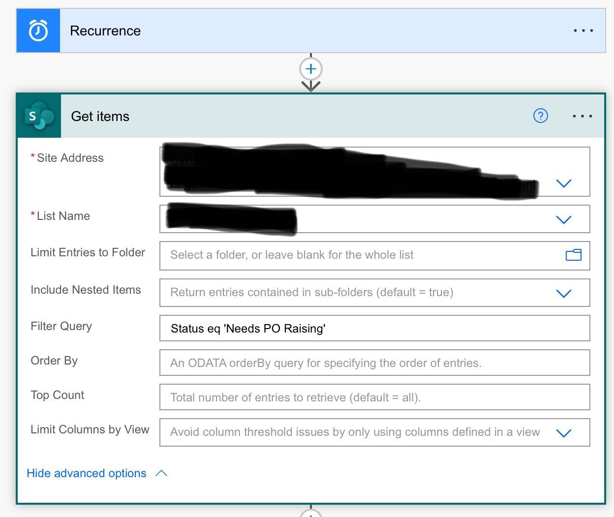 ODATA Filter Query not valid when it should be | Microsoft Community Hub