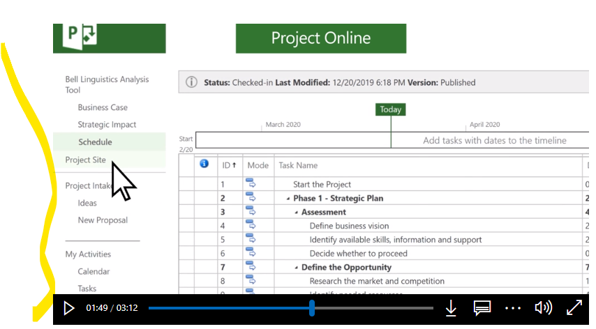 Get Started with Project Web App Web Part. | Microsoft Community Hub