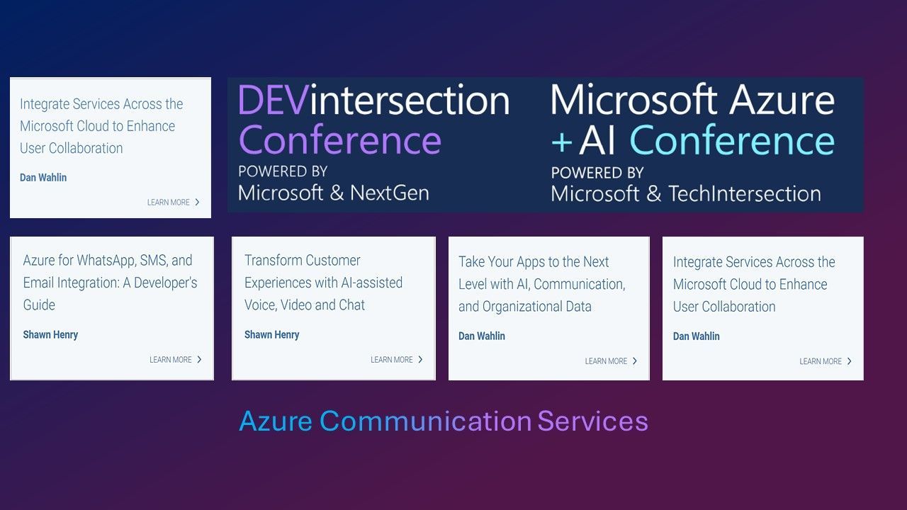 Devintersection, Azure AI